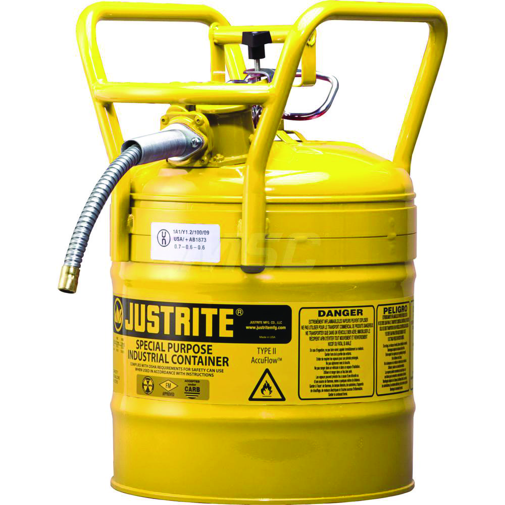 Justrite® - Safety Can: 5 gal, Steel | MSC Direct