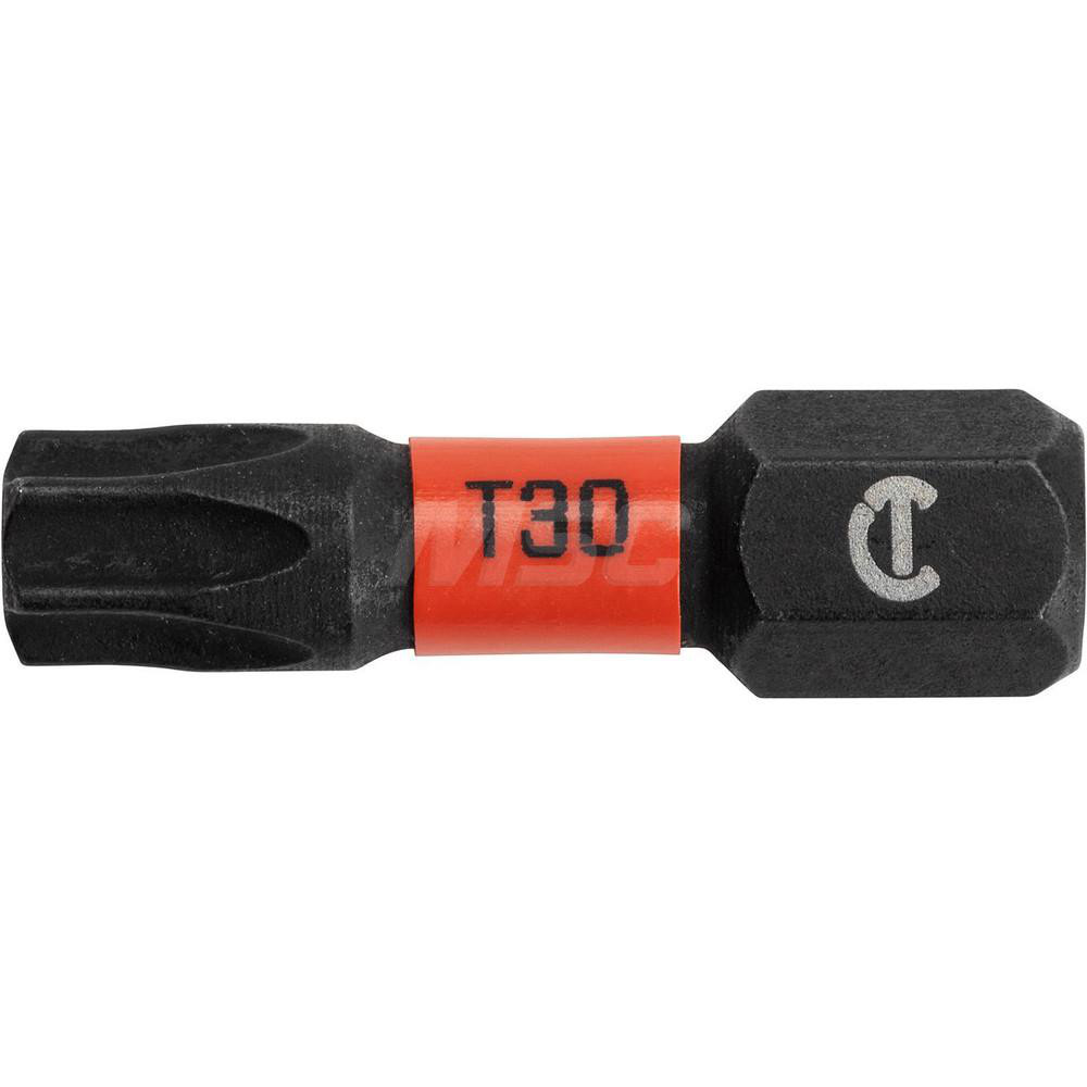 Crescent - Torx Screwdriver Bits; Type: Bit; Torx Size: T30; Overall ...
