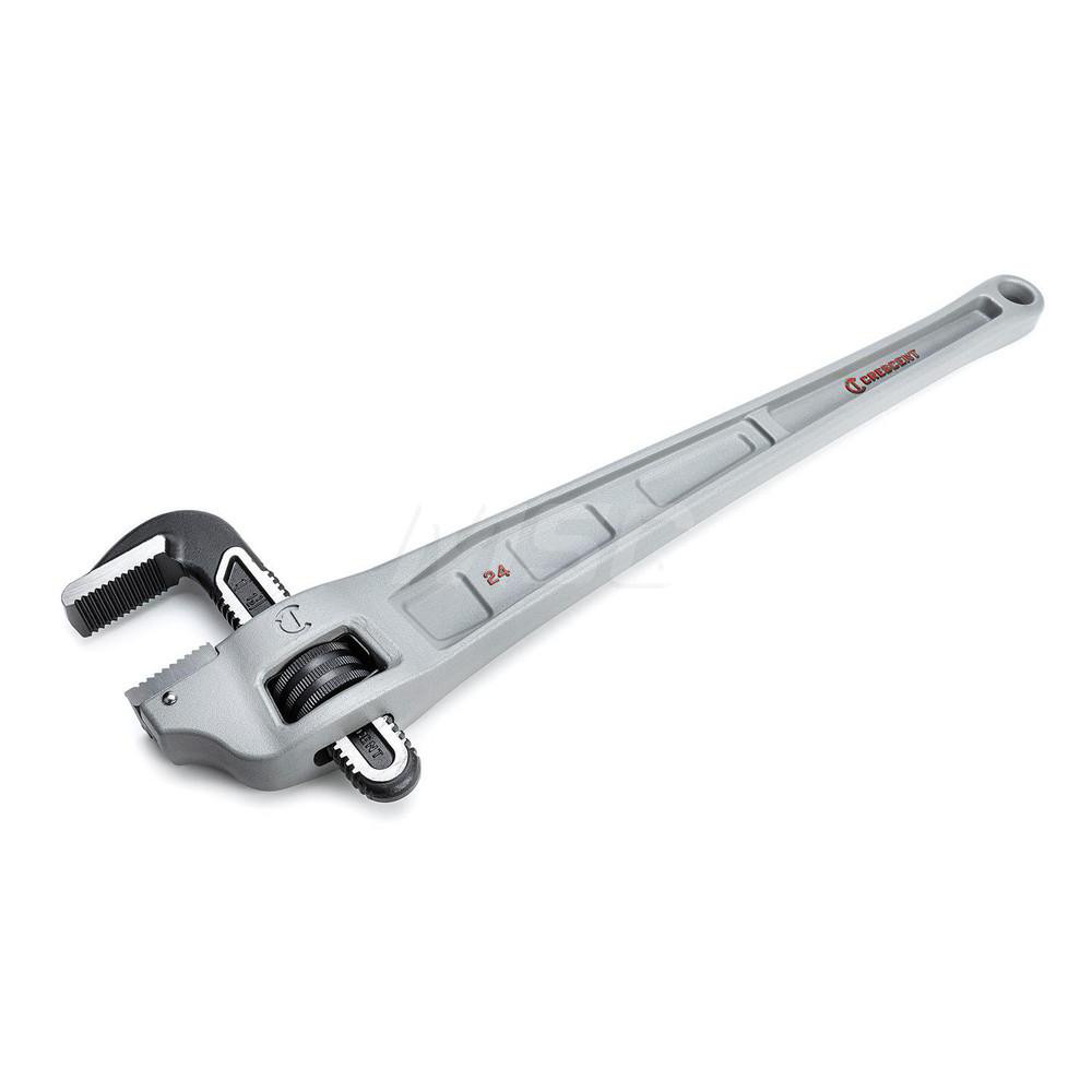 Crescent - Offset Pipe Wrench: 3" Max, 24" OAL, Aluminum | MSC Direct