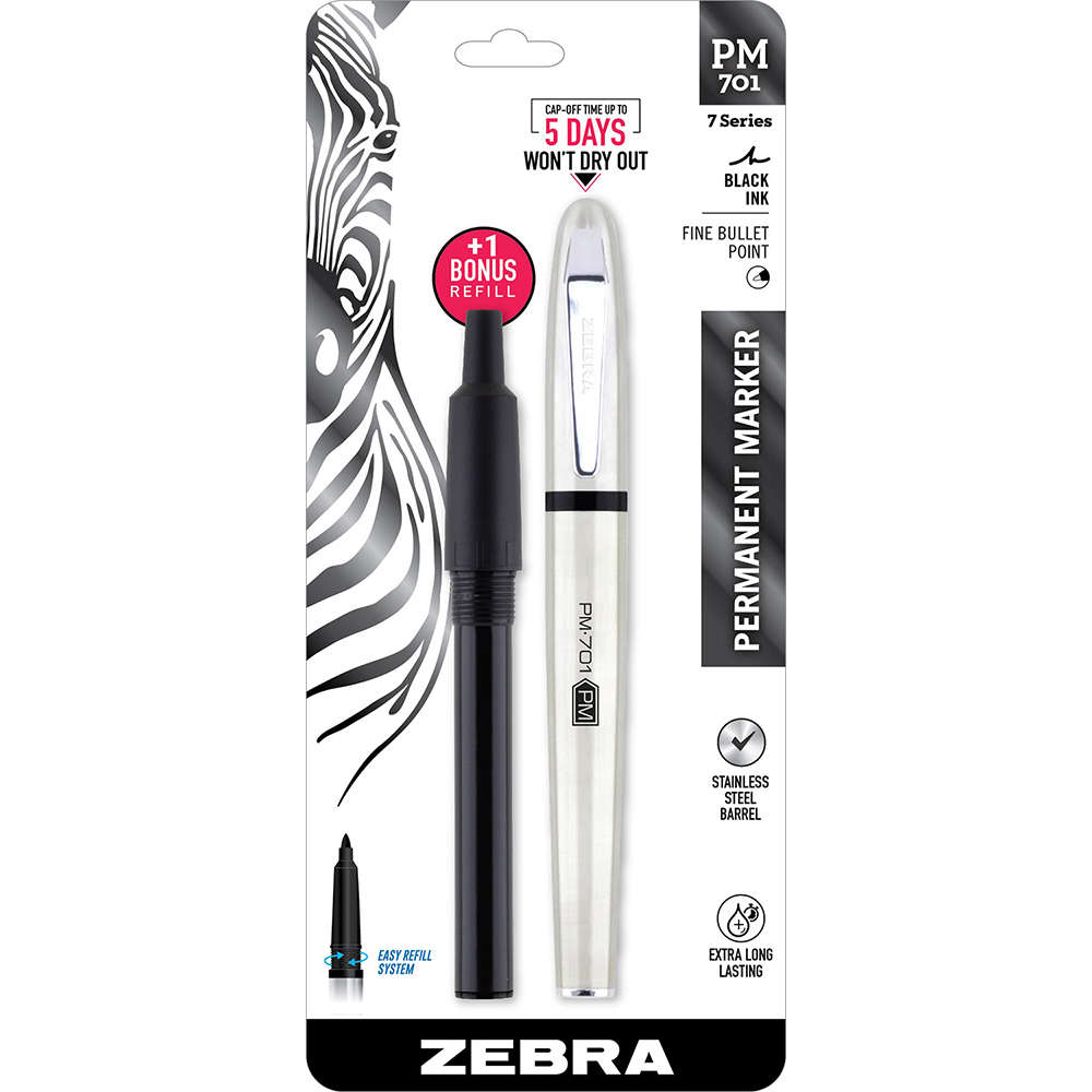 Zebra Pen - Permanent Marker Refill: Black | MSC Direct