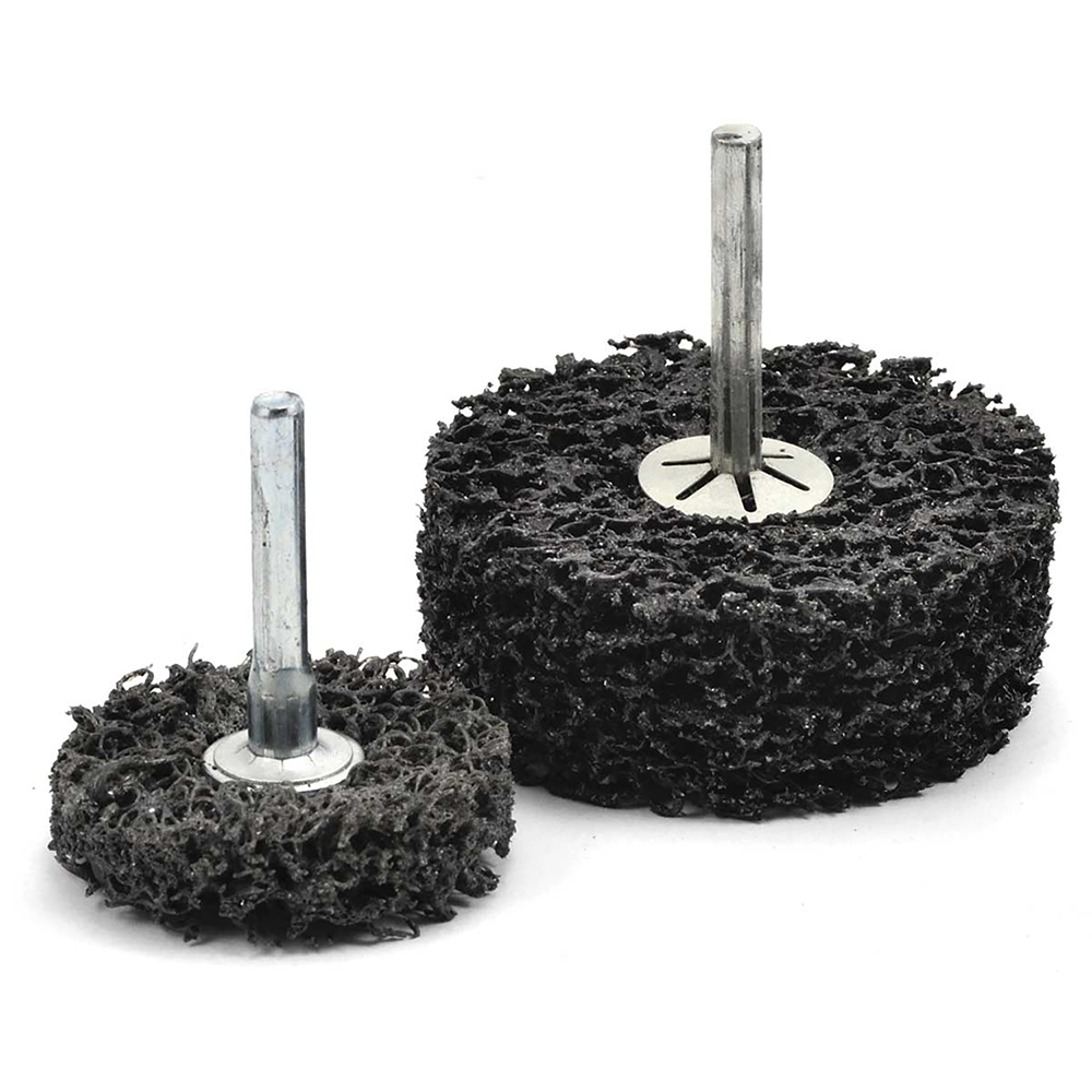 Superior Abrasives - Deburring Disc: 4" Dia, 1/4" Hole, Extra Coarse ...