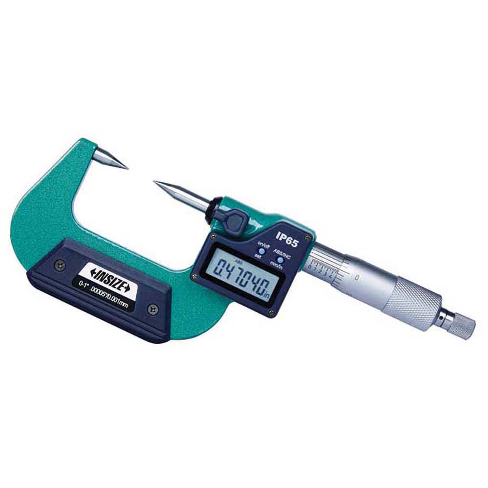 Insize USA LLC - Point Micrometers; Operation Type: Electronic; Maximum ...