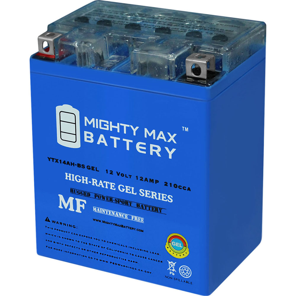 Mighty Max Battery - 12 V 12 Ah Nut/Bolt Terminal Lead-Acid Battery ...