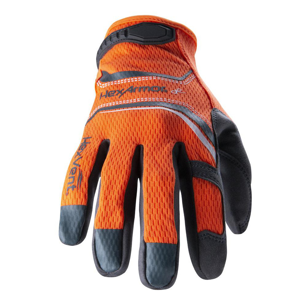 HexArmor® - Cut, Puncture & Abrasion-Resistant Gloves: Chrome SLT 4074, Size Medium, ANSI Cut A5 ...