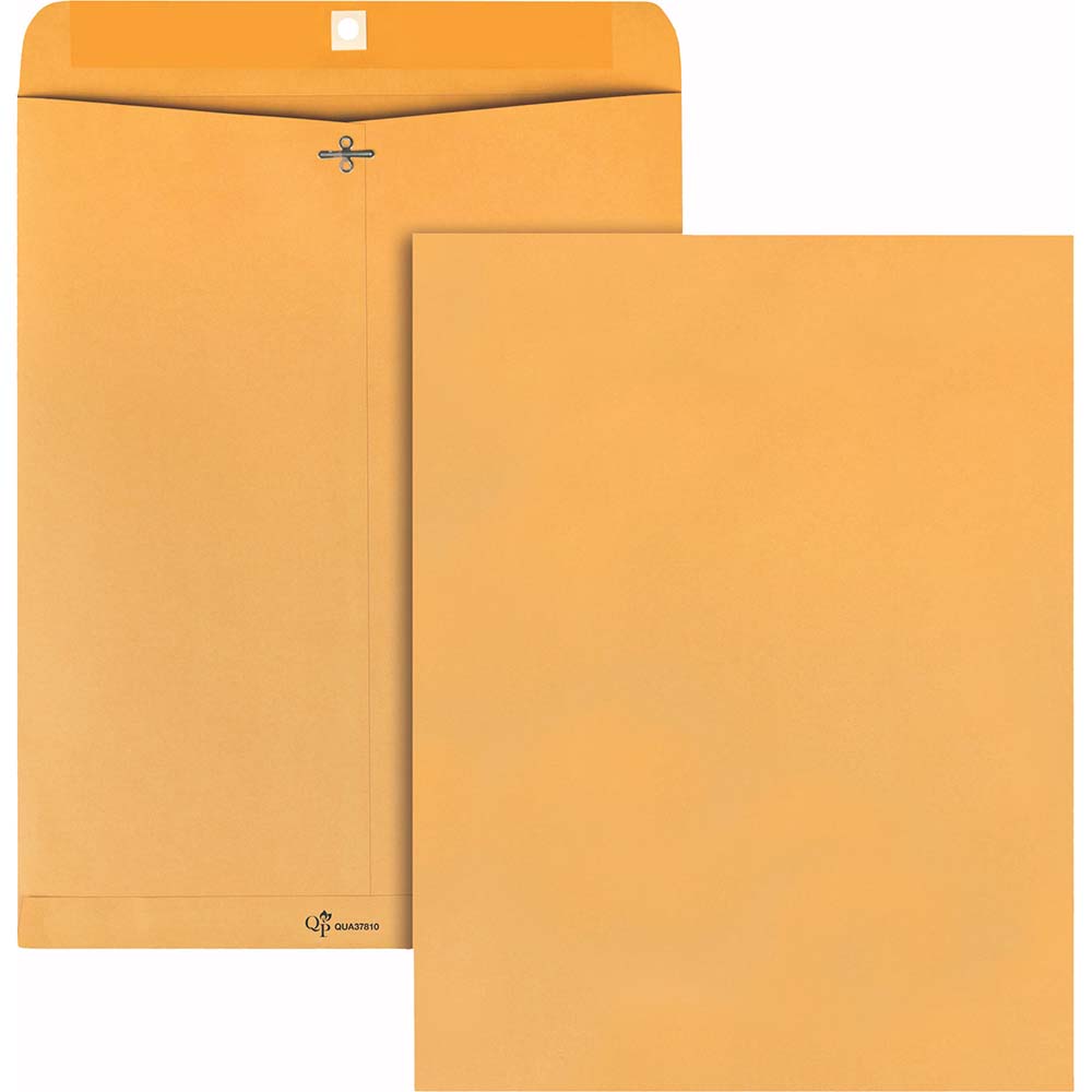 Quality Park - Clasp Envelope Mailer: 15-1/2" OAW, 12" OAL | MSC Direct