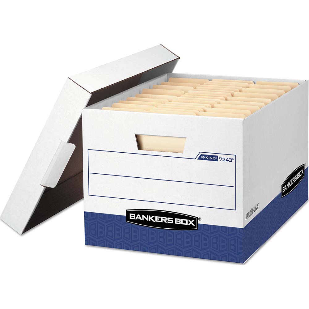 BANKERS BOX - Compartment Storage Boxes & Bins: Type: Storage Box ...
