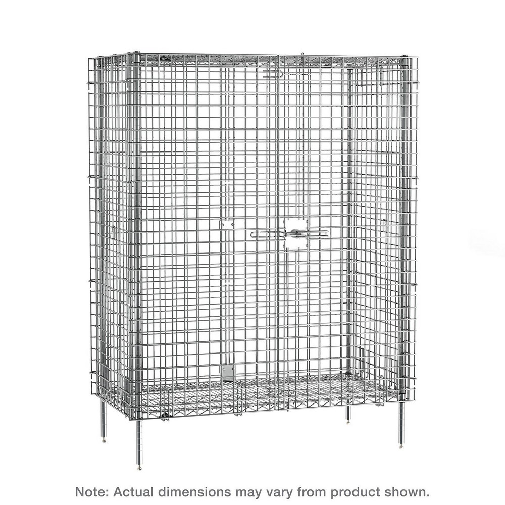 Metro Super Erecta - Wire Shelving: Shelving Type: Stationary Security ...