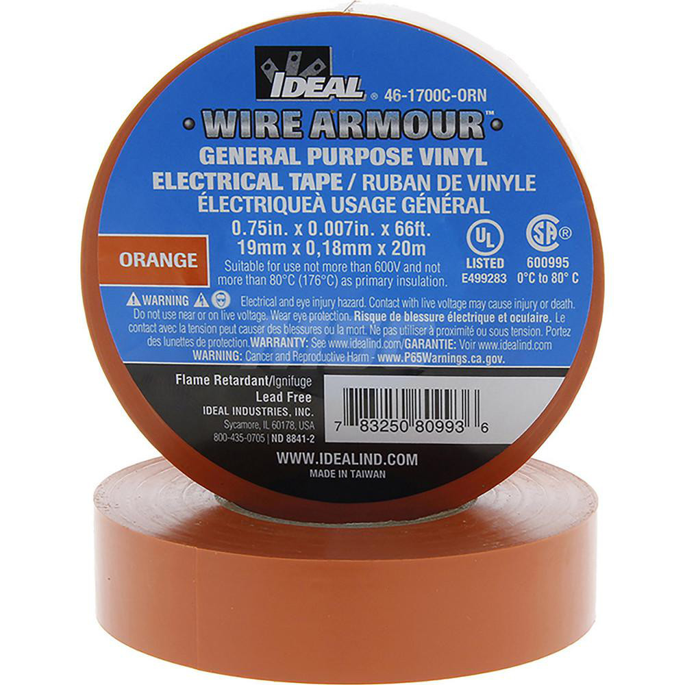 Ideal Electrical Tape Tape Material Vinyl Film Tape Width 0 75in ideal-electrical-tape-tape-material-vinyl-film-tape-width-0-75in