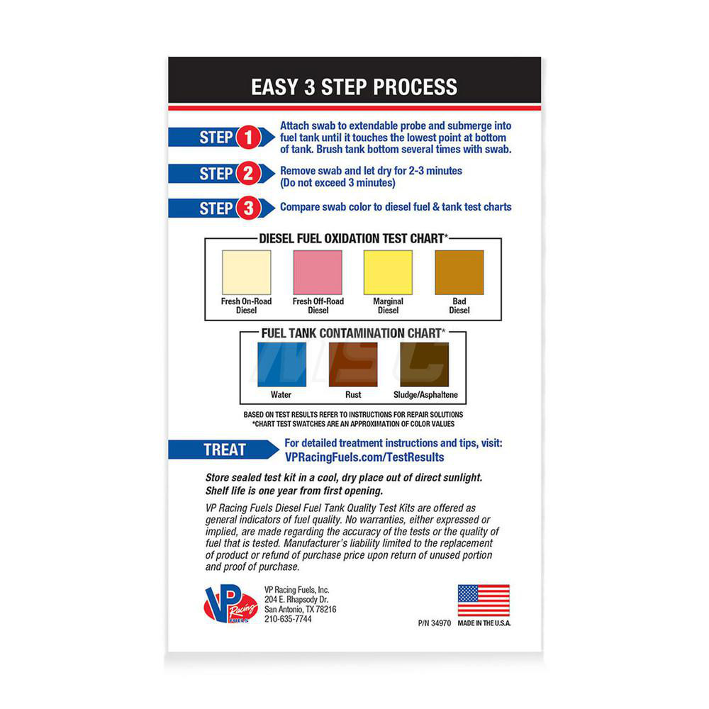 VP Racing Fuels - Diagnostic Tool Accessories: Type: Fuel Testing; For ...