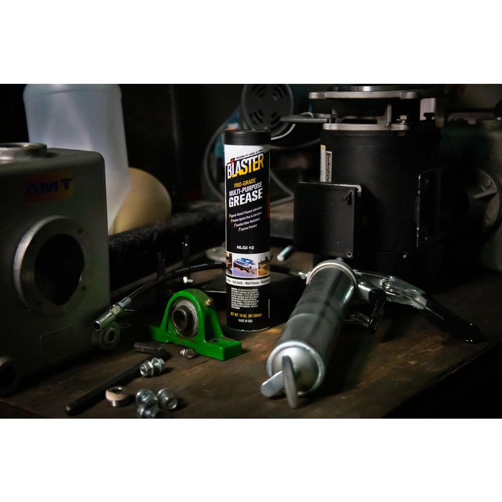 Blaster Chemical - Grease; Base Oil: Petroleum; NLGI Grade: 2; Color ...