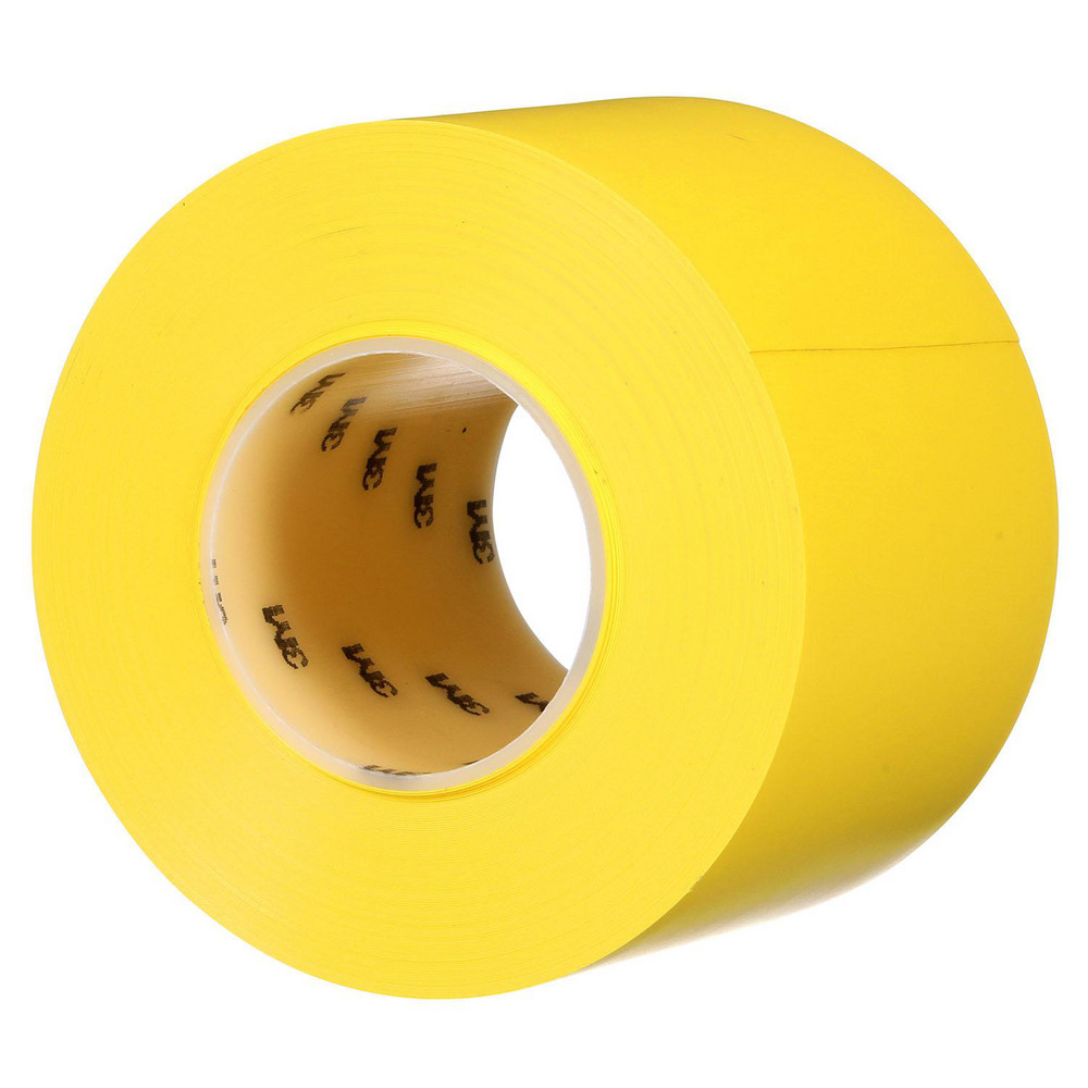 3M - Floor & Aisle Marking Tape: 4" Wide, 17.0000 mil Thick, Vinyl ...
