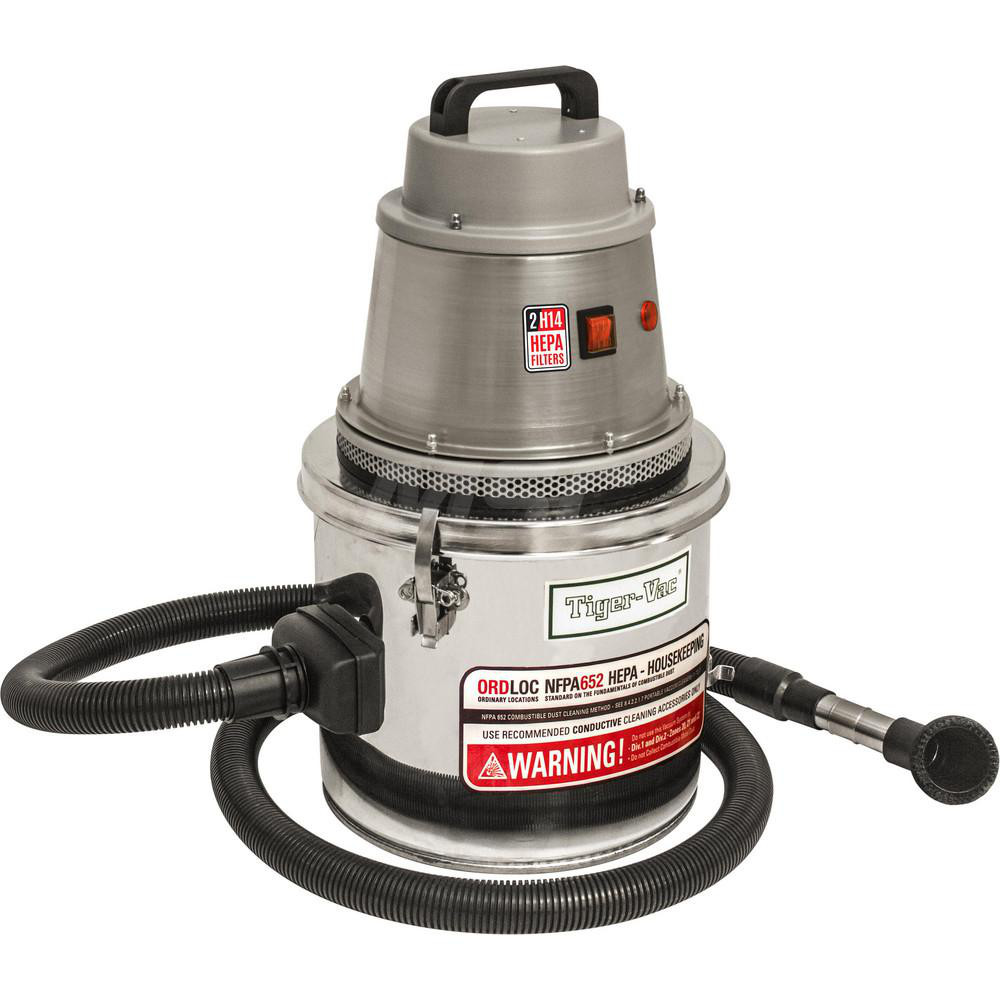 Tiger-Vac - Personnel Cleaning Station & HEPA Cleaner: Electric, HEPA ...