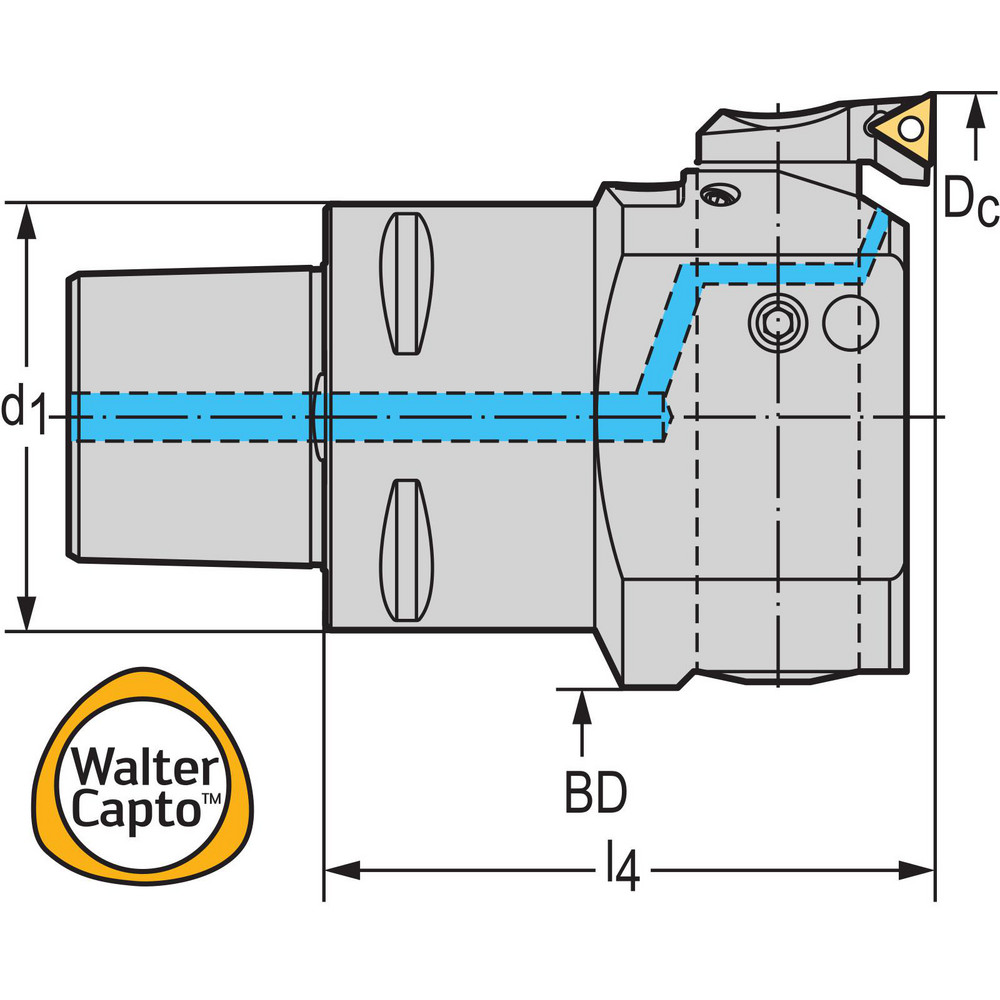 Walter - Modular Boring Heads: System Size: C6; Minimum Bore Diameter ...