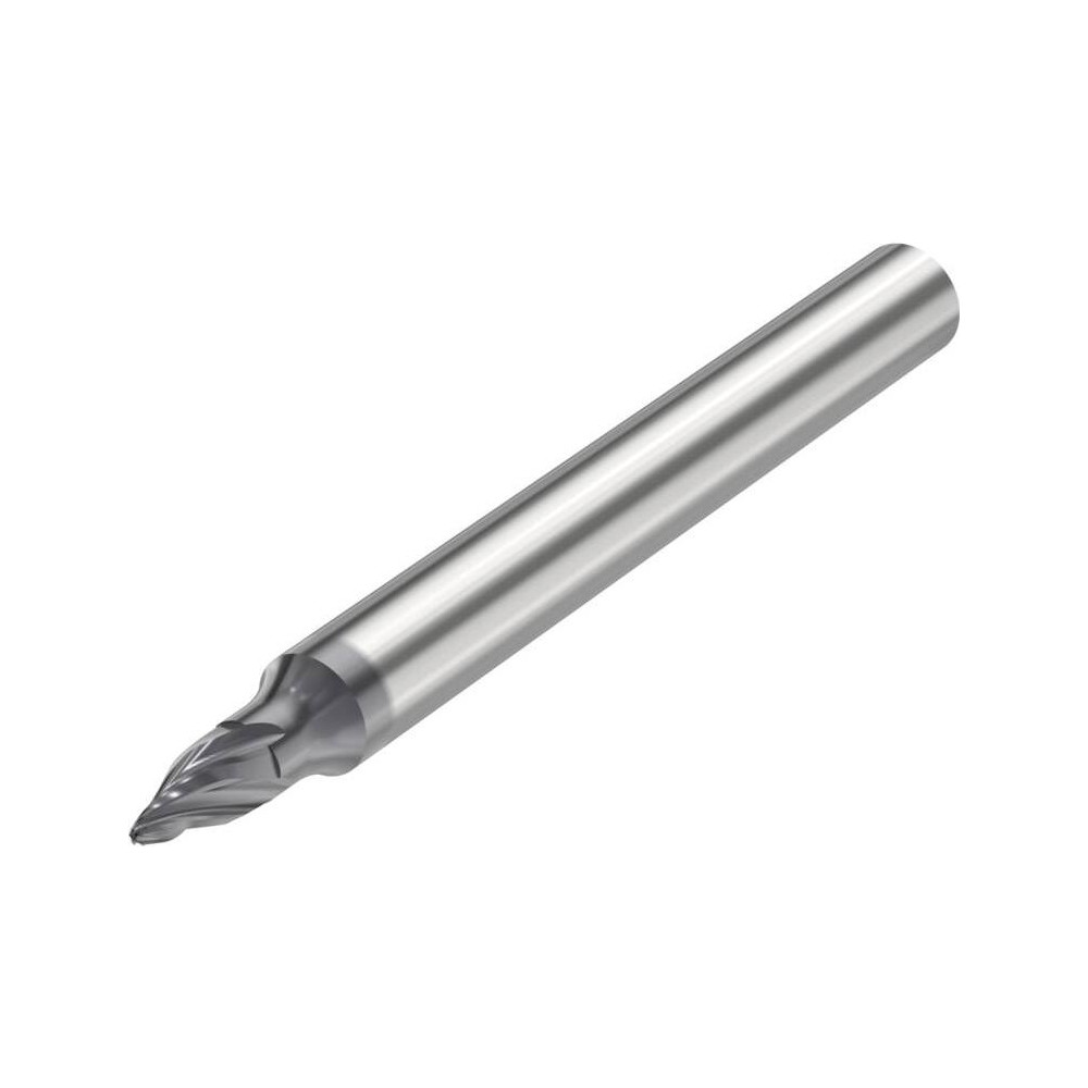 Seco - Tapered End Mill: 17.5 deg Angle per Side, 4.70 mm LOC, 4 Flute ...