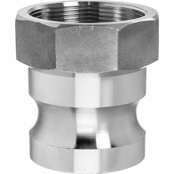 USA Industrials - Cam & Groove Coupling: 4", FNPT Thread | MSC Direct