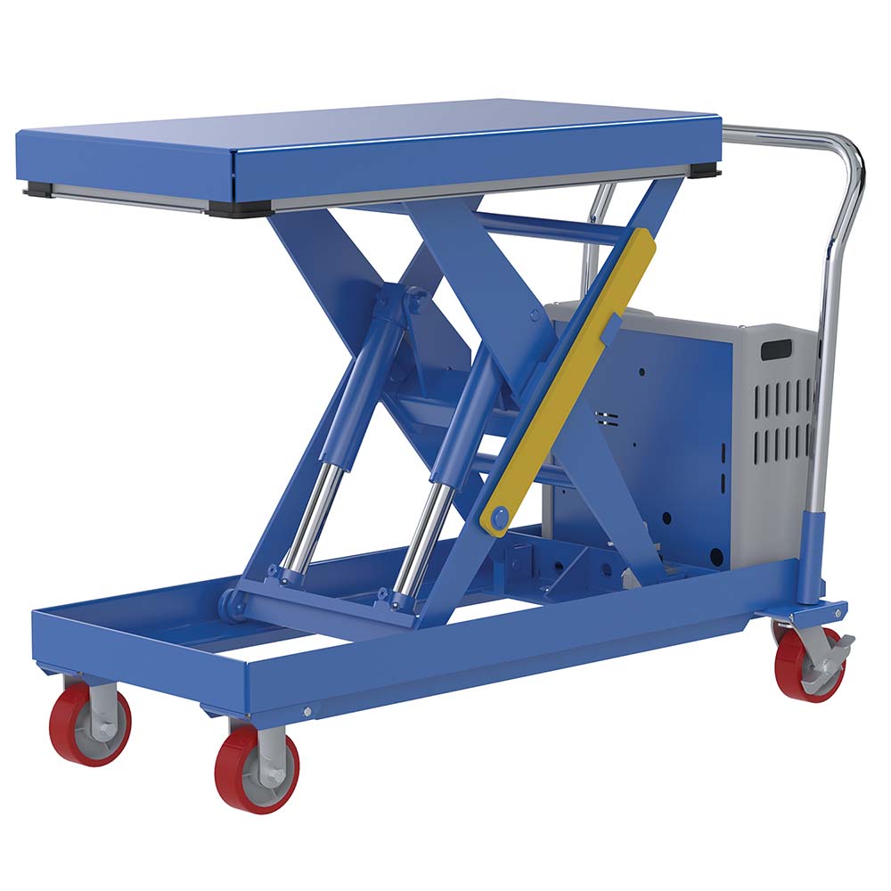 Vestil - Mobile Battery Lift Table: 2,000 lb Capacity, 15 to 39" Lift ...