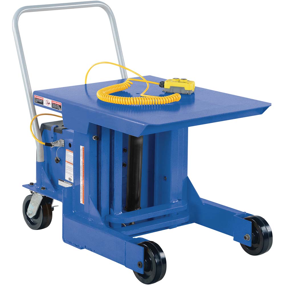 Vestil - Mobile Battery Lift Table: 2,000 lb Capacity, 24 to 51" Lift ...