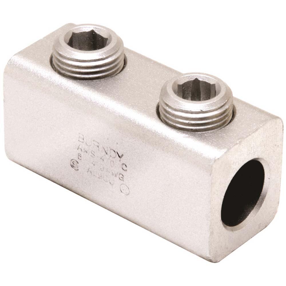 Burndy Mechanical Connectors Wire Size Range 250 Kcmil 6 AWG Burndy Mechanical Connectors Wire Size Range 250 Kcmil 6 AWG