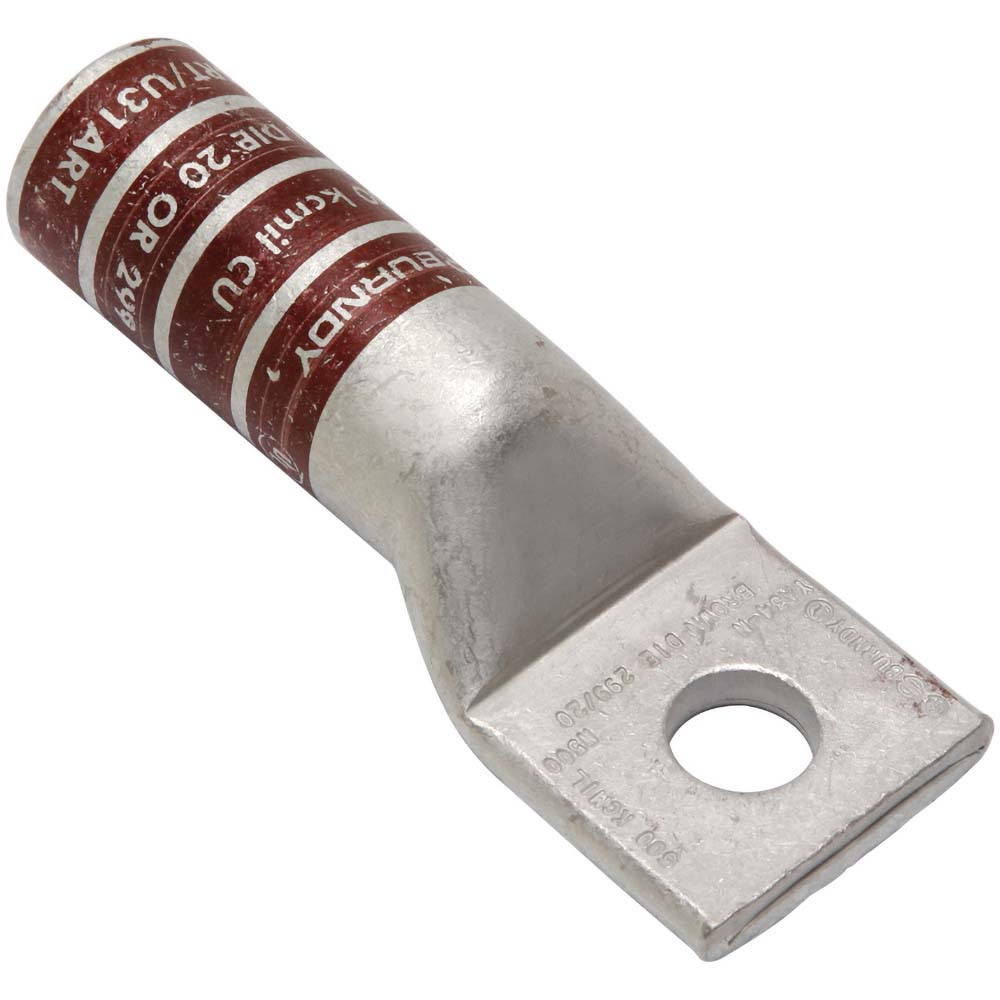 Burndy - Rectangle Ring Terminal: Non-Insulated, Compression Connection ...