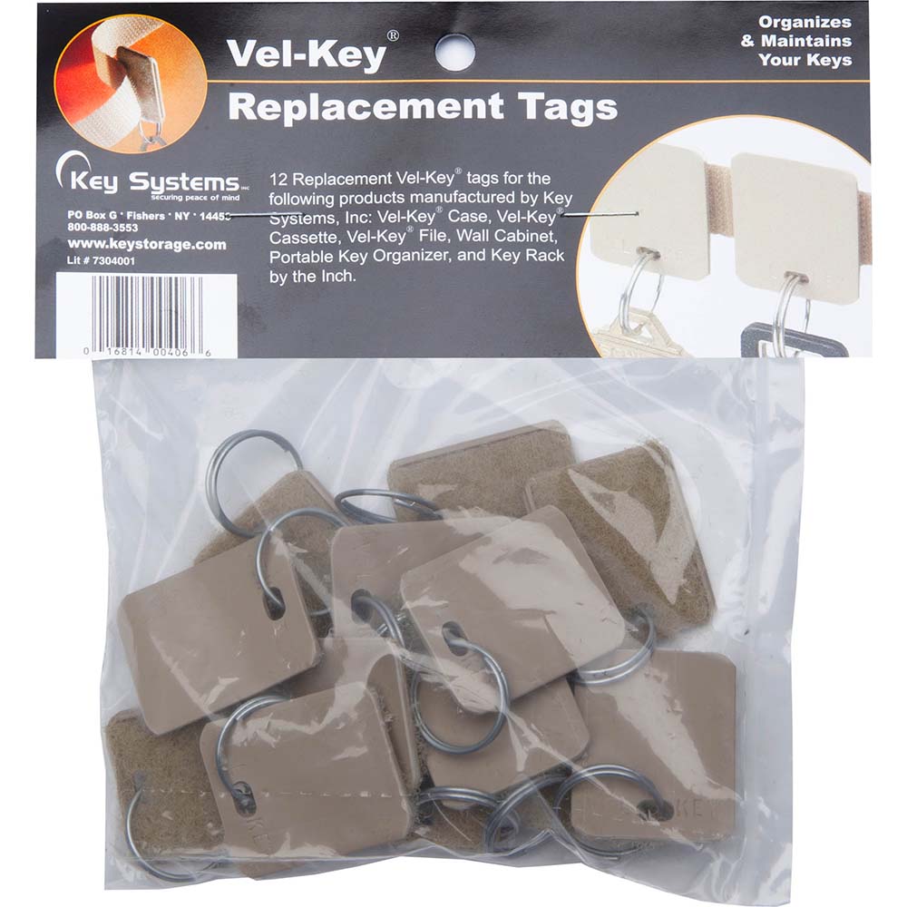 Key Systems - Key Control: Type: Key Tag; Number of Keys: 0; Color: Tan ...
