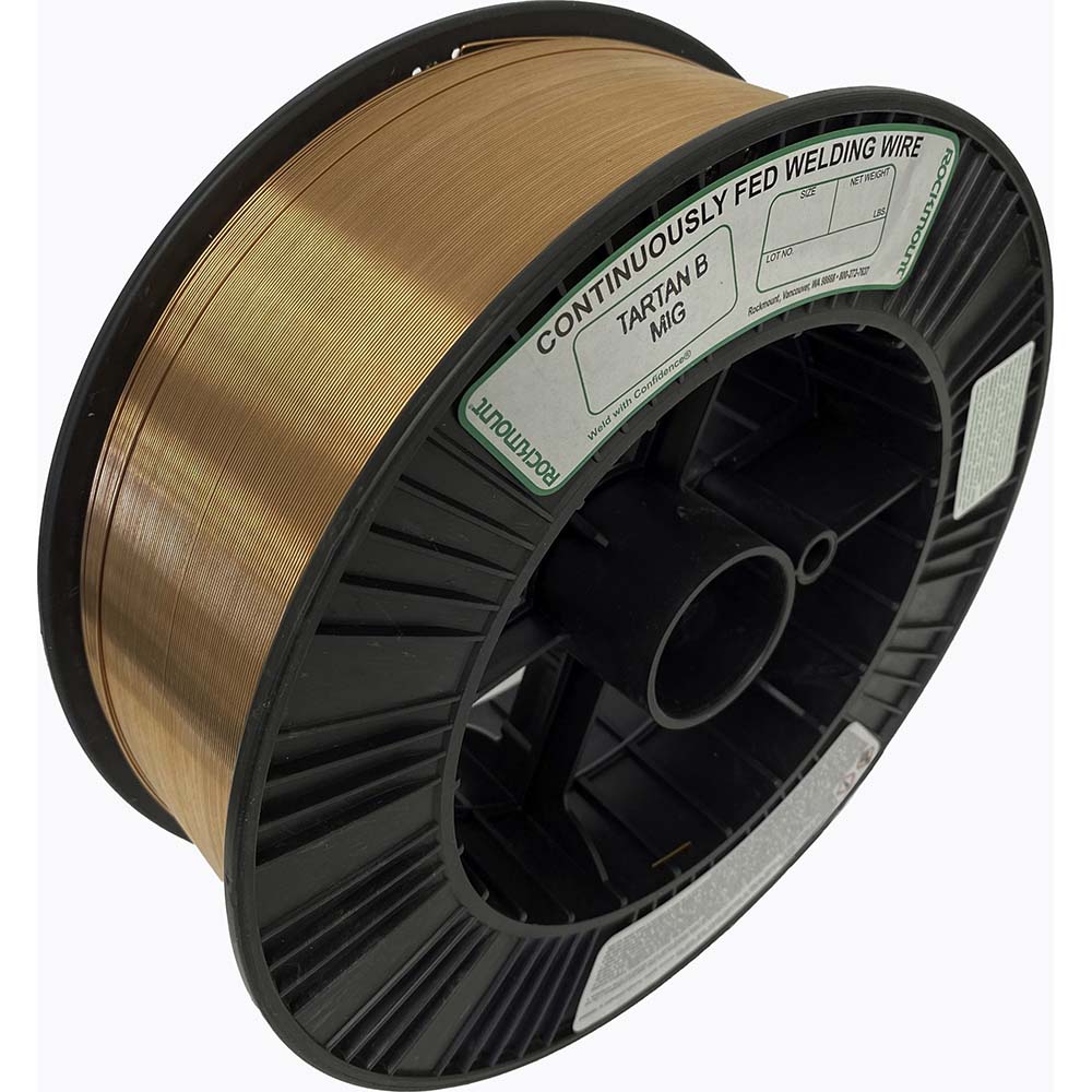 Rockmount Research and Alloys - Tartan B MIG Wire: .035" Dia, For Mild ...