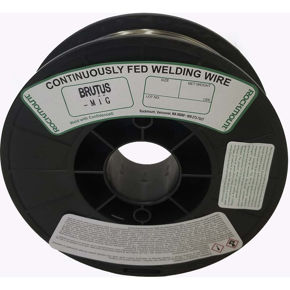 Rockmount Research and Alloys - Brutus MIG Wire: .035" Dia, For All ...