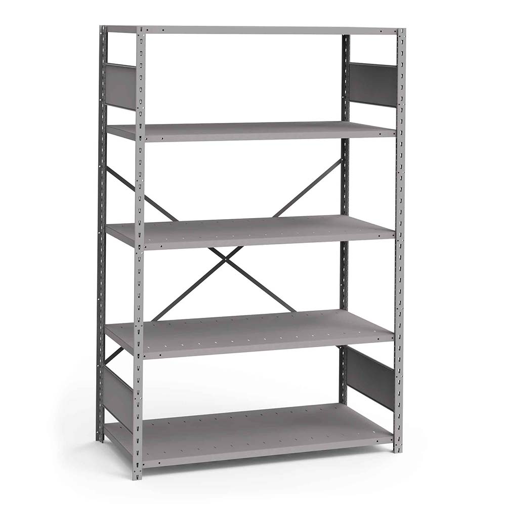 Rousseau Metal - 20 Gauge Shelving: 48" Wide | MSC Direct