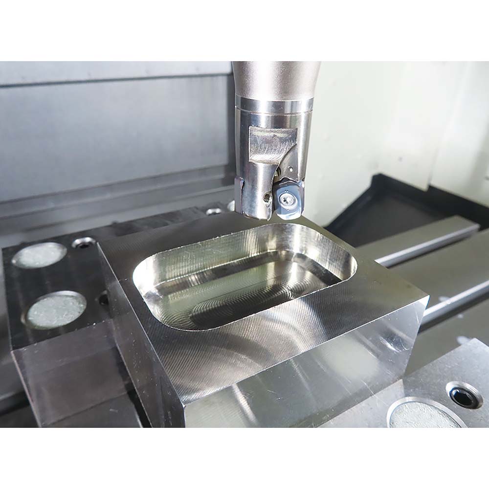 Kyocera - Indexable High-Feed End Mill: MFH1000M12043T, 1" Cut Dia ...
