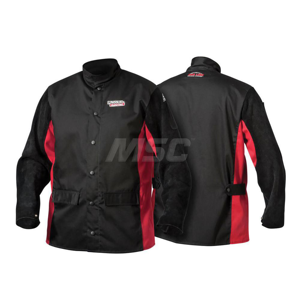 Lincoln Electric - Jacket: Size 3X-Large, Leather, Button Closure | MSC ...