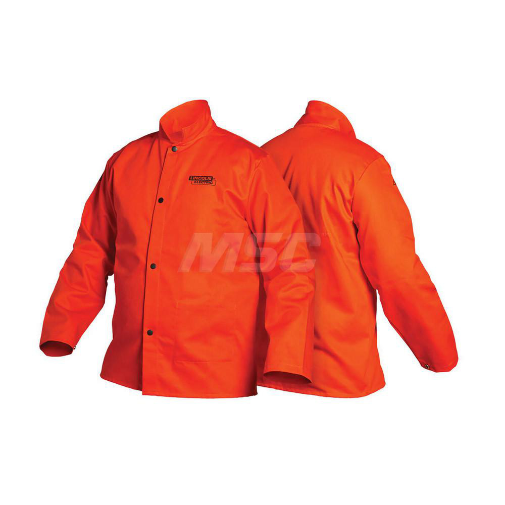 Lincoln Electric - Jacket: Size 3X-Large, Cotton, Snaps Closure | MSC ...