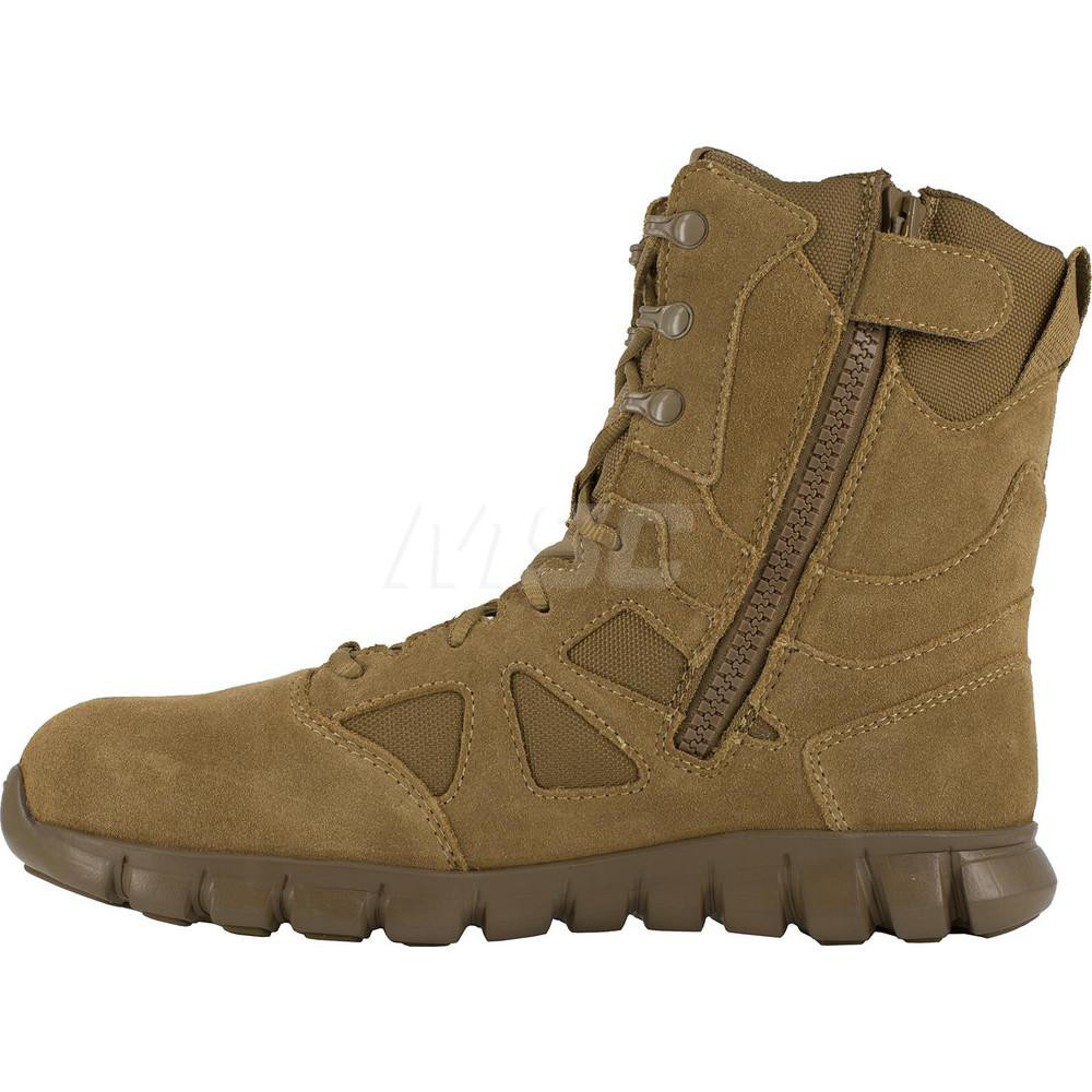 Reebok - Work Boot: Size 9.5, Leather & Nylon, Composite Toe, Military ...