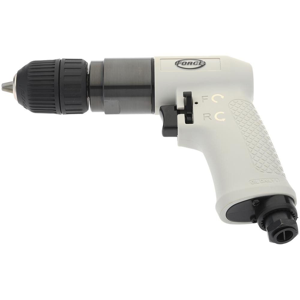 Sioux Tools - Air Drill: 3/8" Keyless Chuck, Reversible | MSC Direct