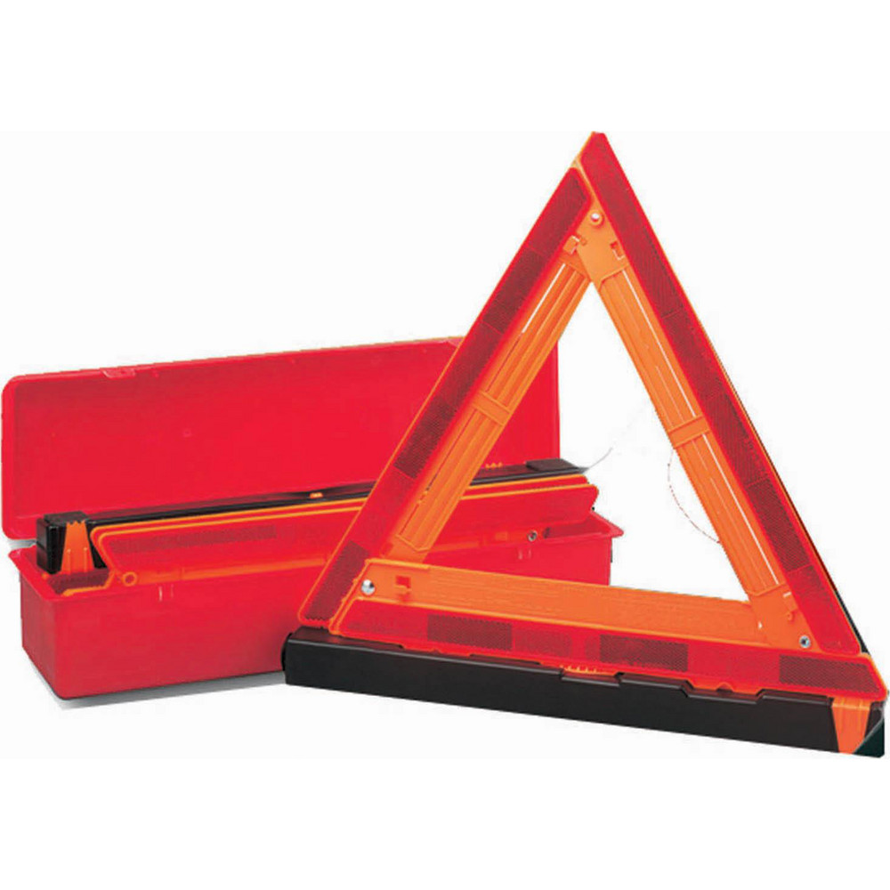 Bon Tool - Warning Triangles: 5" Wide, 4.625" High, Plastic | MSC Direct