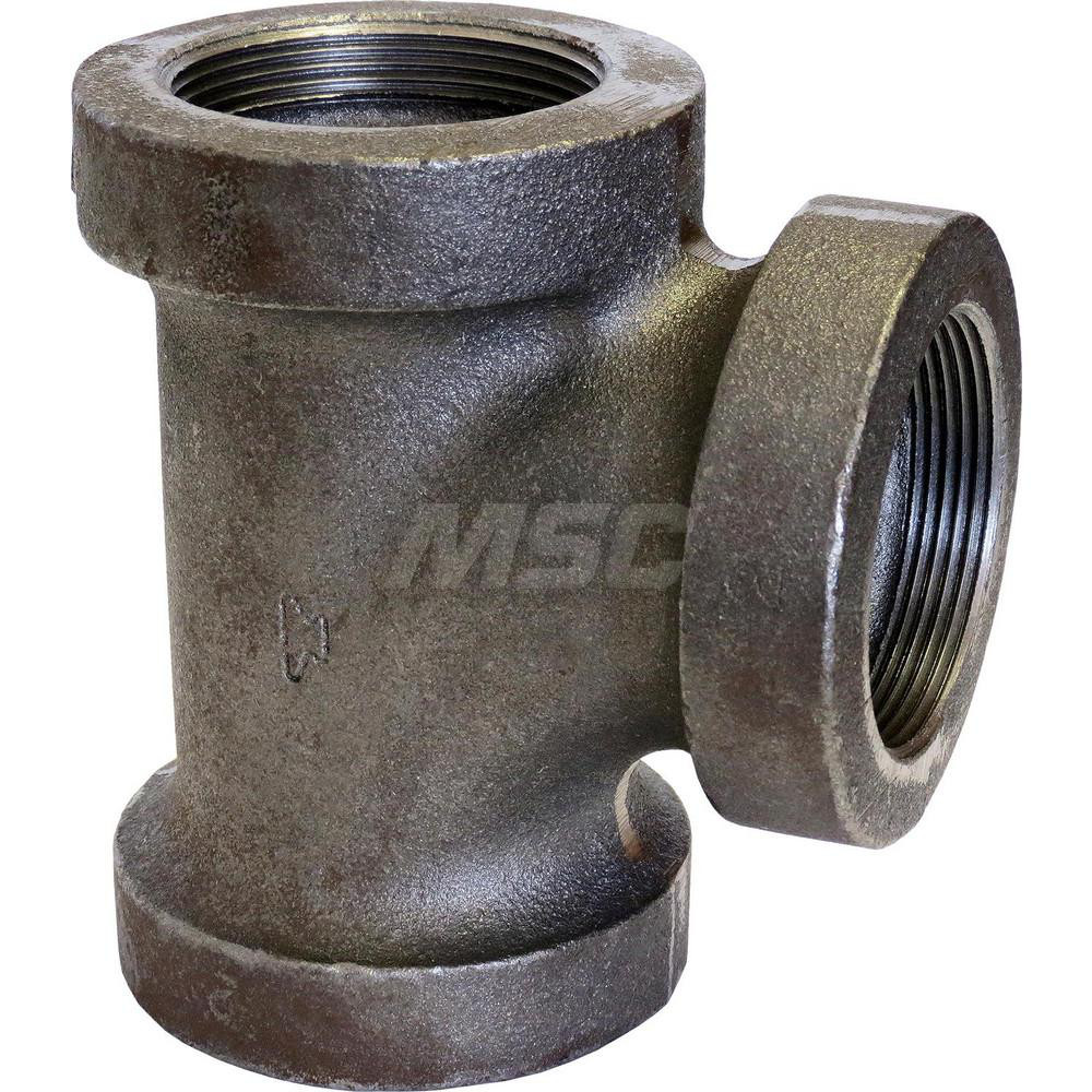 Anvil - Black 90 deg Short Turn TY: 3", Thread x Thread | MSC Direct