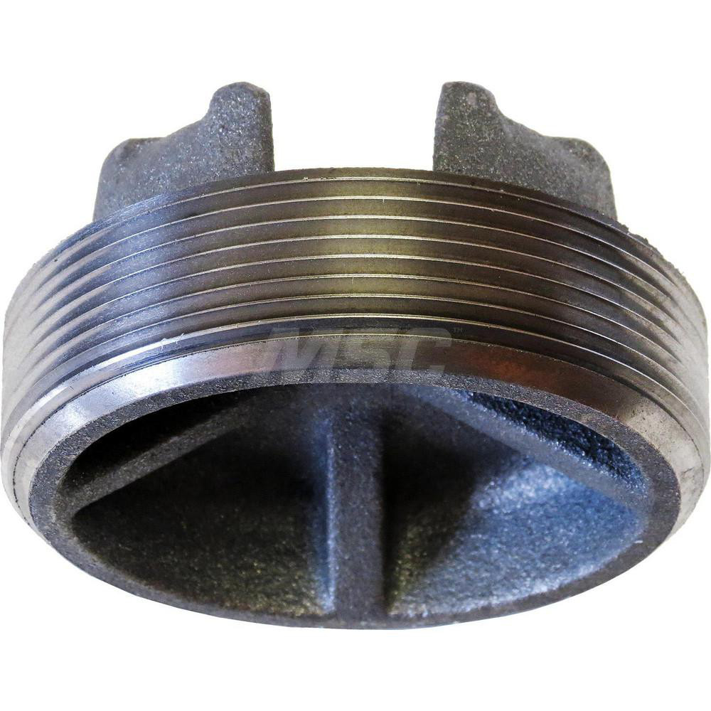 Anvil - Black Plug: 5", 125 psi, Thread x Thread | MSC Direct