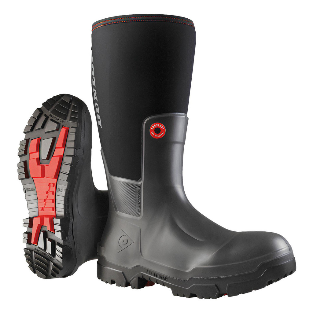 Dunlop Protective Footwear - Work Boot: Size 12, Polyurethane, Plain ...
