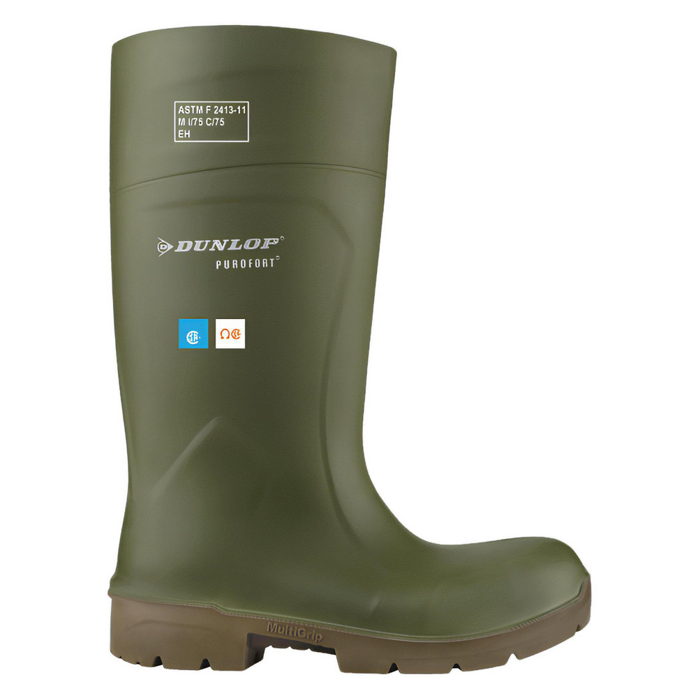 Dunlop Protective Footwear - Work Boot: Size 5, Polyurethane, Steel ...