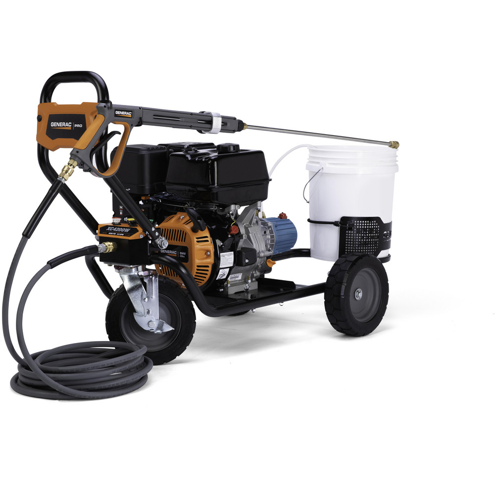 Generac Power - Pressure Washer: 4,200 psi, 4 GPM, Gas, Cold Water ...