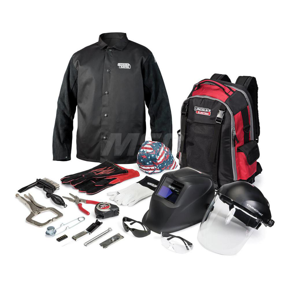Lincoln Electric - Welding Clothing Kit: Size 2X-Large, Cotton, Jacket ...
