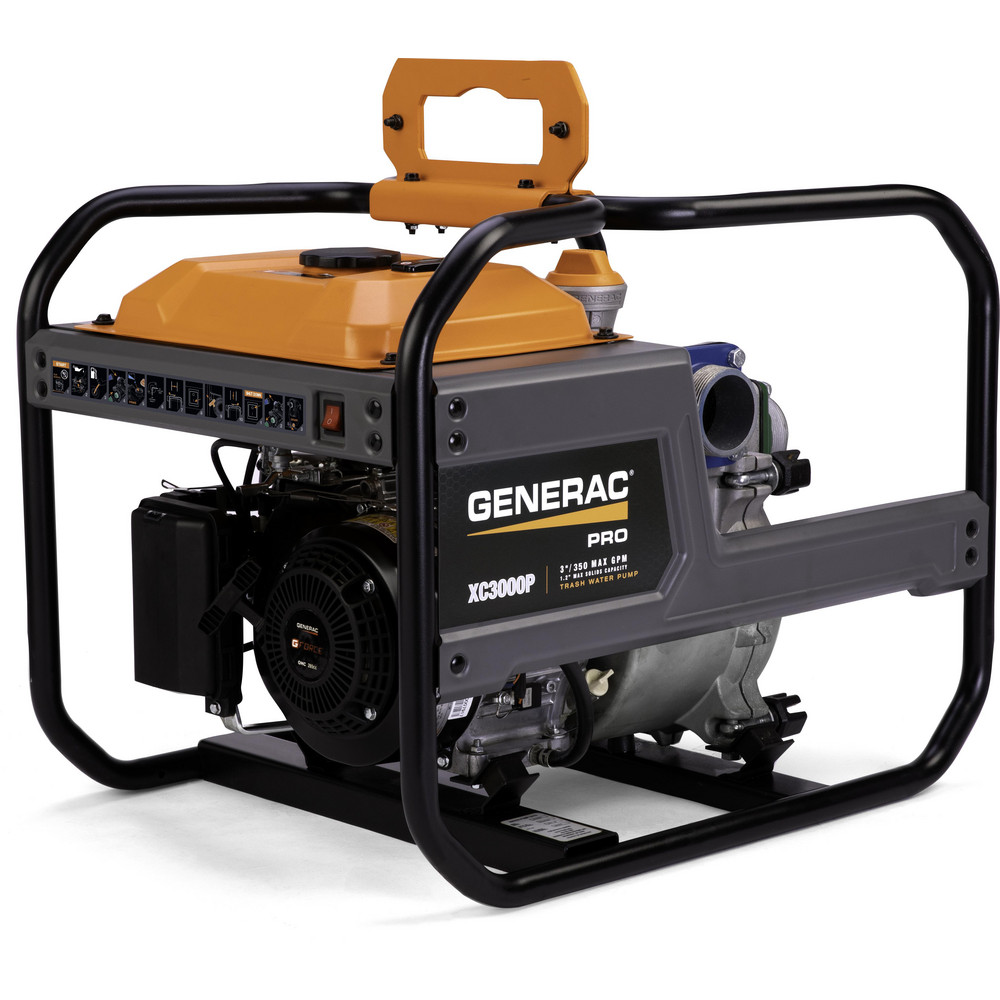 Generac Power - Self-Priming Engine Pumps: Horsepower: 18; Engine Type ...