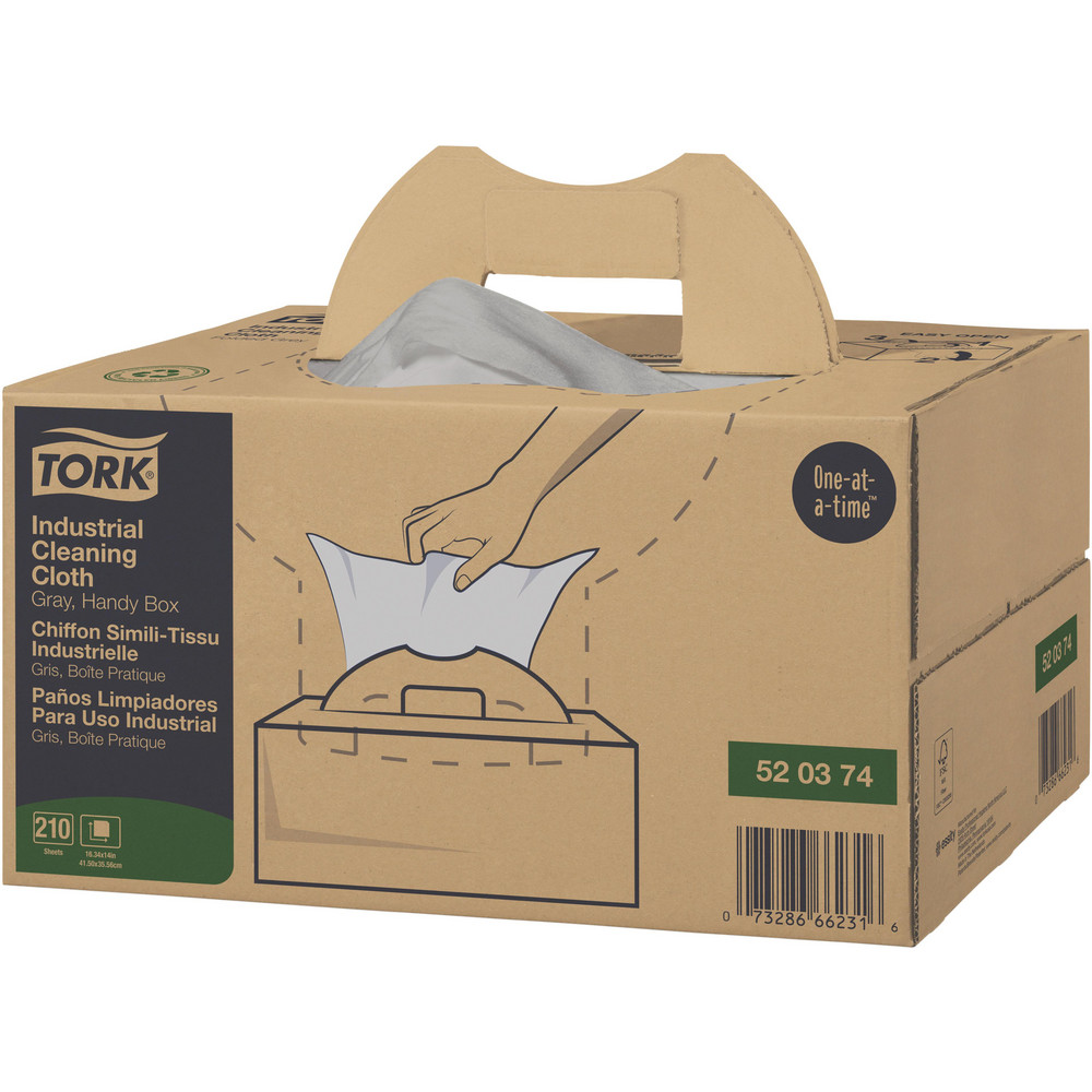 Tork - Tork Cleaning Wipes: Dry, 210 Ct | MSC Direct