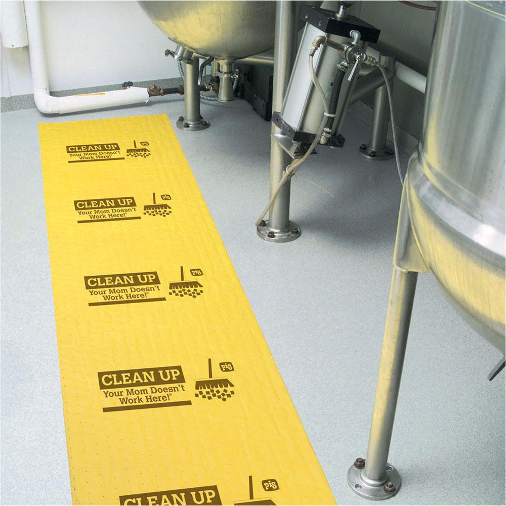 New Pig - Sorbent Roll: For Universal Use, Medium Weight, 75' Long, 24 ...