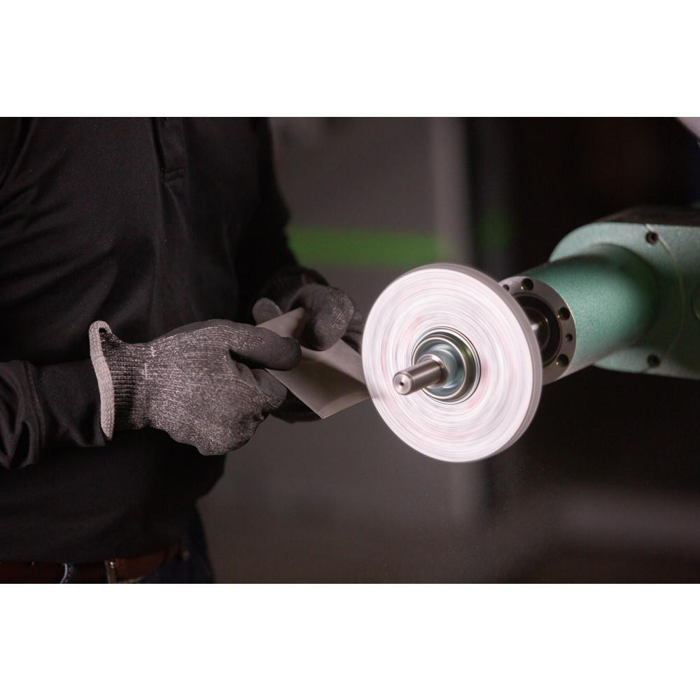 3M - Deburring Wheel: 3" Dia, 3/4" Face Width, 1/4" Hole, Density 2 ...