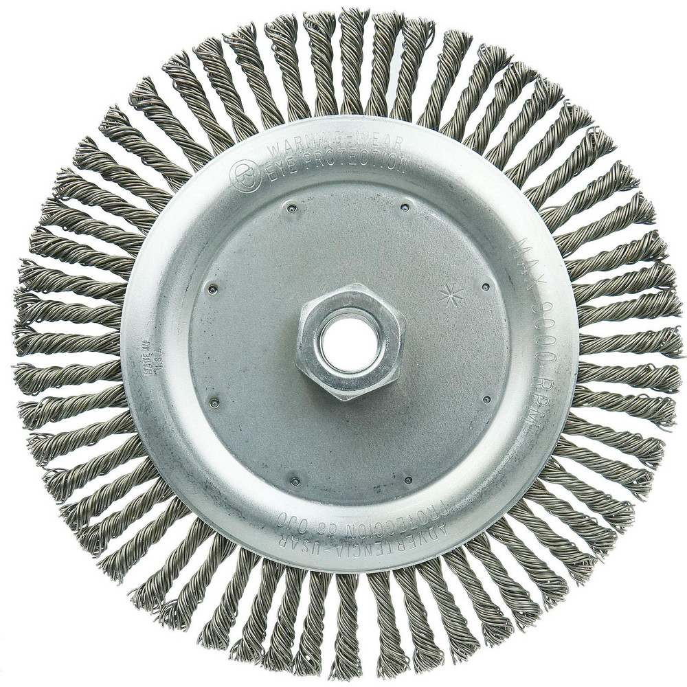 Weiler - Power Tube Brush: Tube, Stainless Steel | MSC Direct