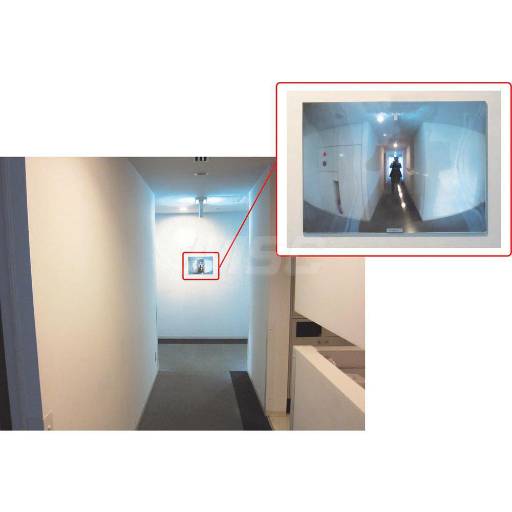 Komy - Flat, wide view mirror for corridor safety | MSC Direct