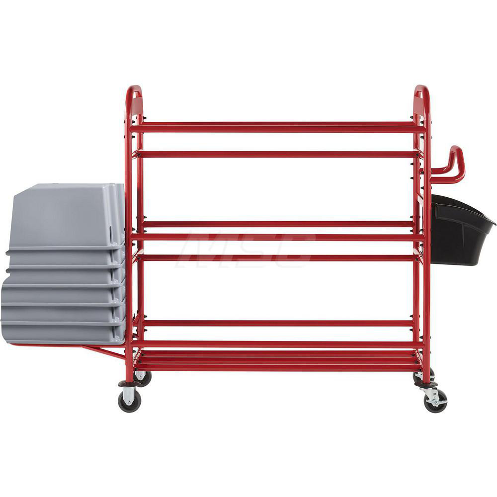 Rubbermaid - Cart Accessories; Media Type: Tote Picking Cart Storage ...