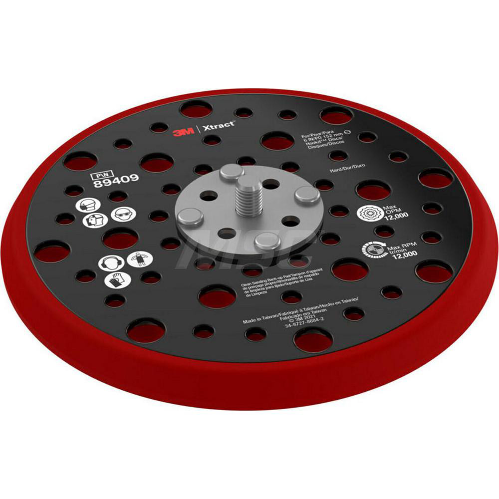 3M - Disc Backing Pad: 5" Dia, Hook & Loop | MSC Direct