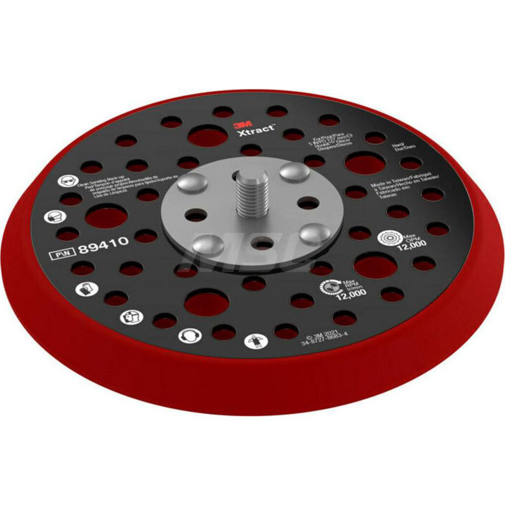 3M - Disc Backing Pad: 6" Dia, Hook & Loop | MSC Direct