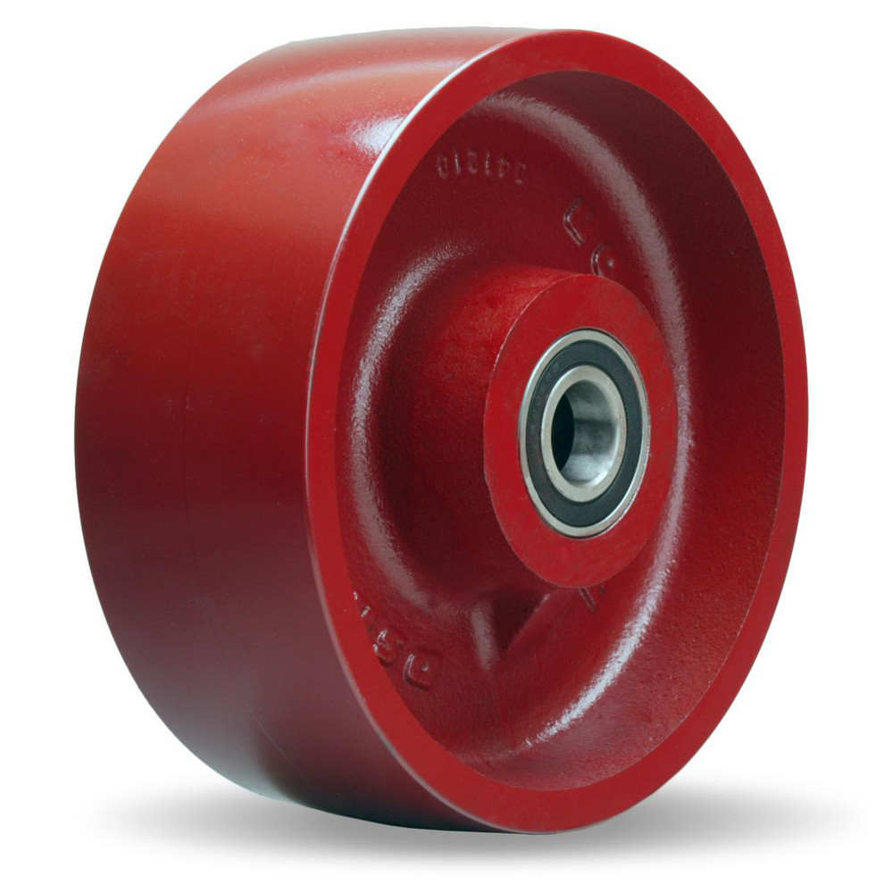 Hamilton - Flat Caster Wheel: 8" Dia, 3" Wide | MSC Direct
