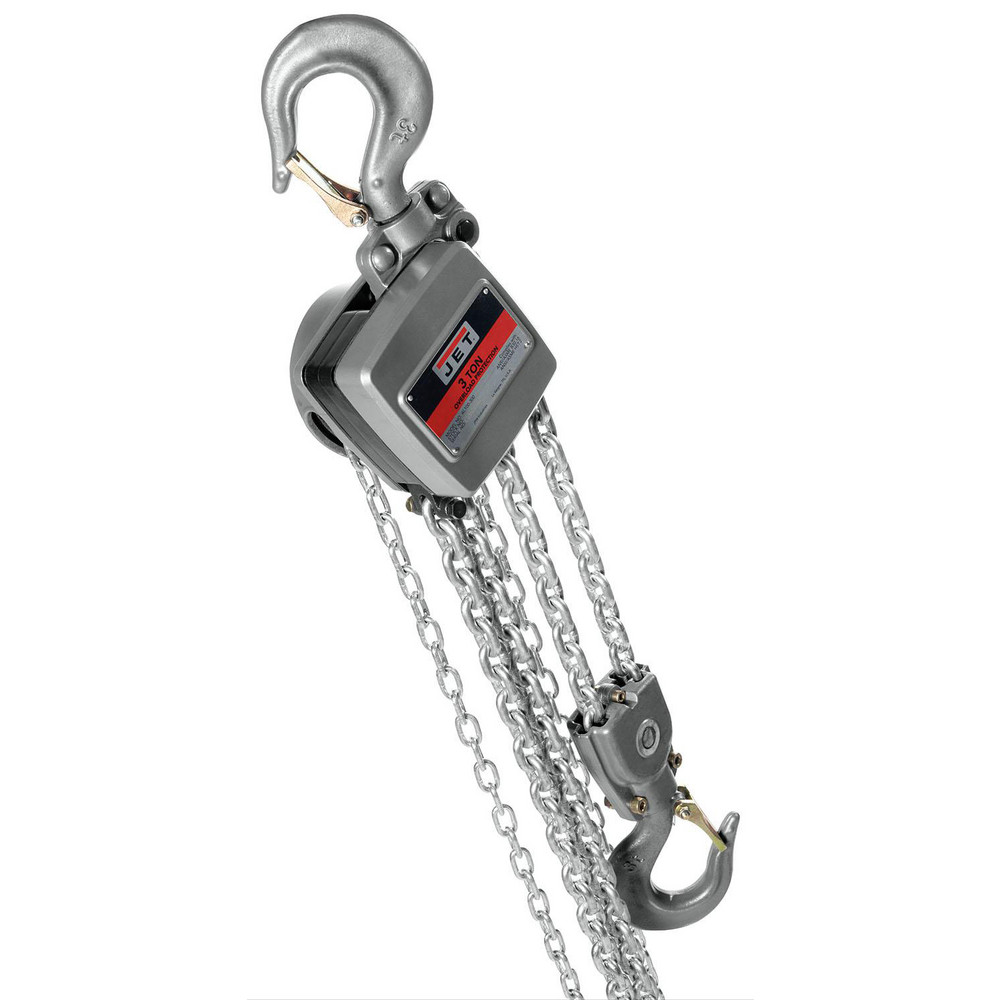 Jet - Manual Hand Chain Hoist with Overload Protection Hoist: 30' Max ...